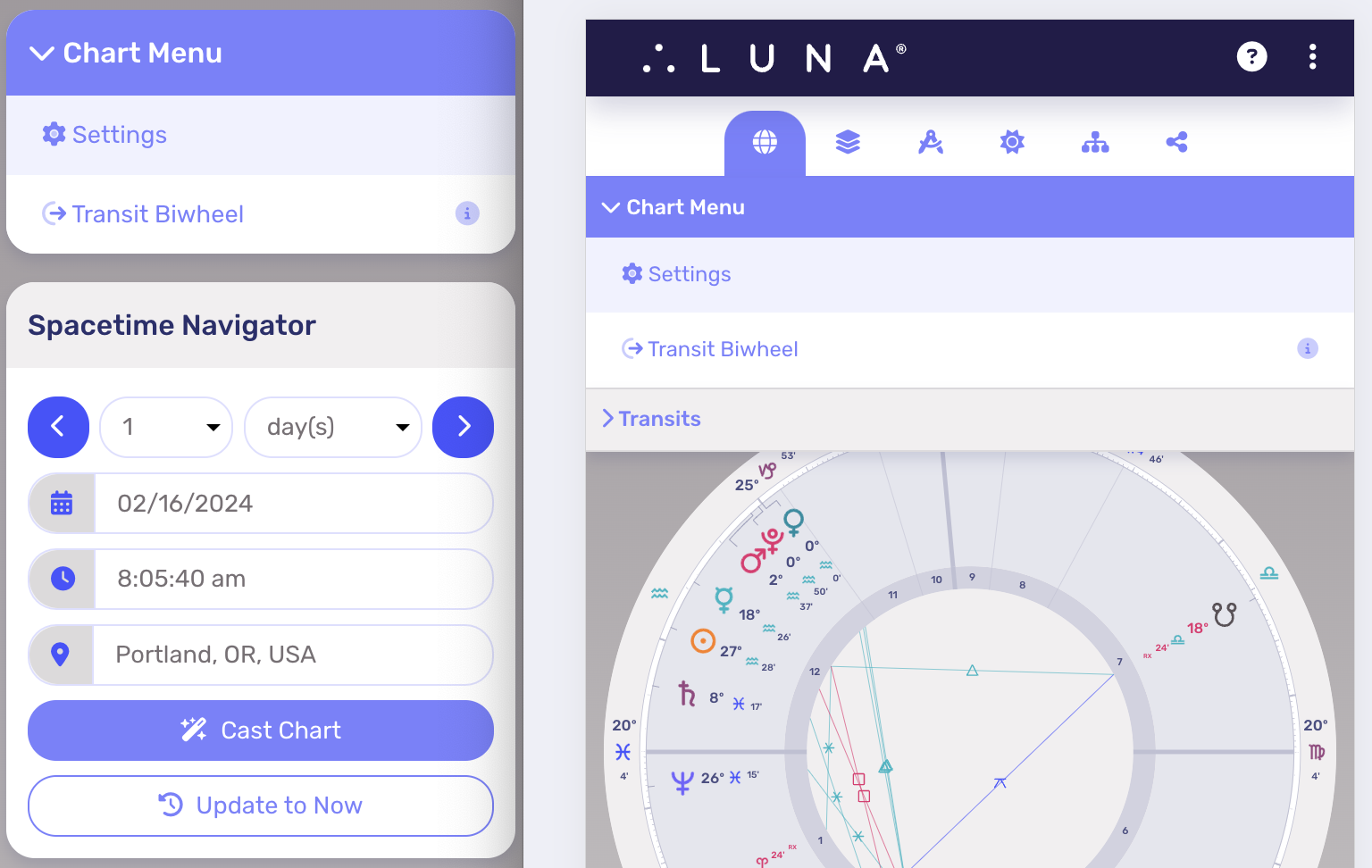 Preferences – LUNA Support Center.